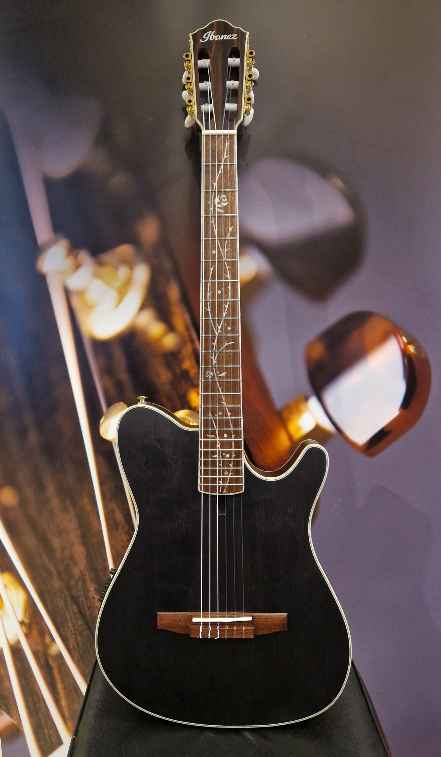 Ibanez TOD10N-TKF Signature Guitar 6-Str. Tim Henson, Nylon String ...